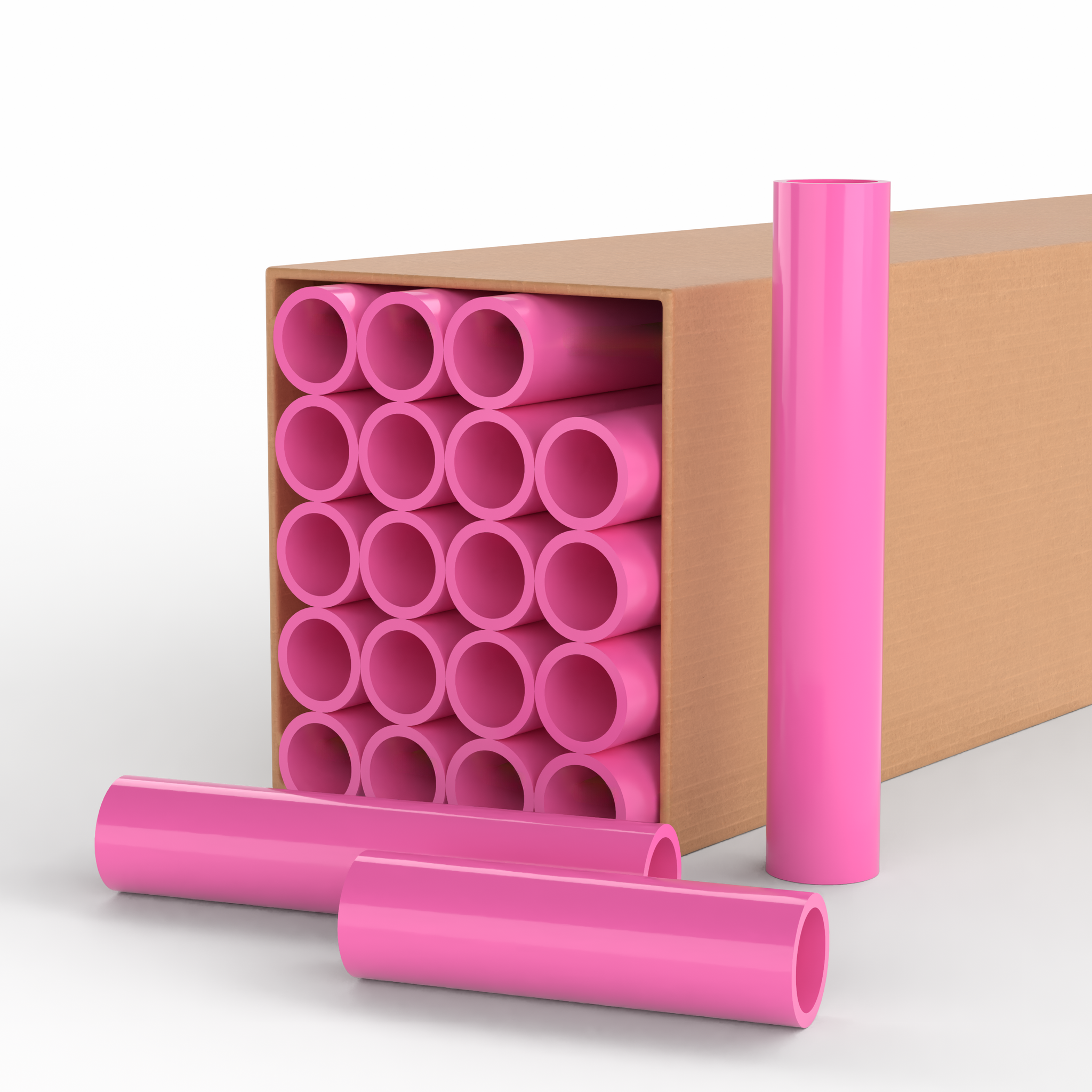 1" Furniture Grade Sch 40 PVC Pipe, 100 ft - Custom Cut – FORMUFIT Direct