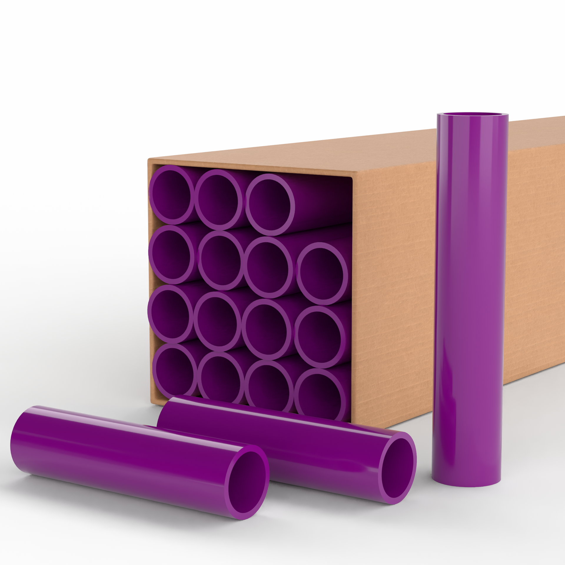 1-1/2" Furniture Grade Sch 40 PVC Pipe, 100 ft - Custom Cut – FORMUFIT ...